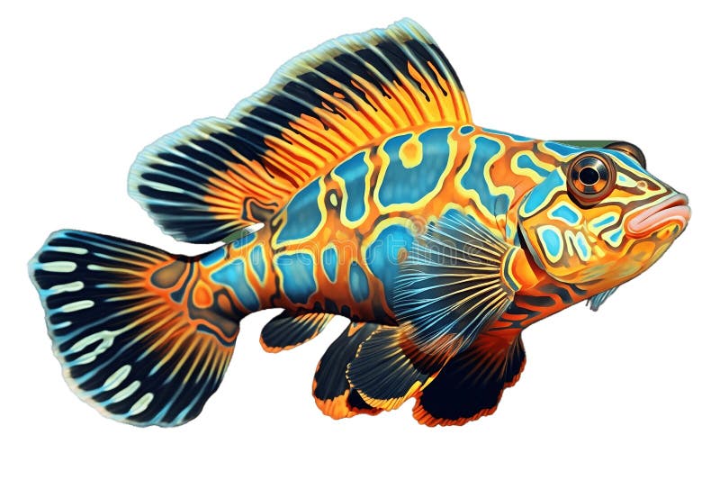 Mandarinfish Ai Stock Illustrations – 26 Mandarinfish Ai Stock ...