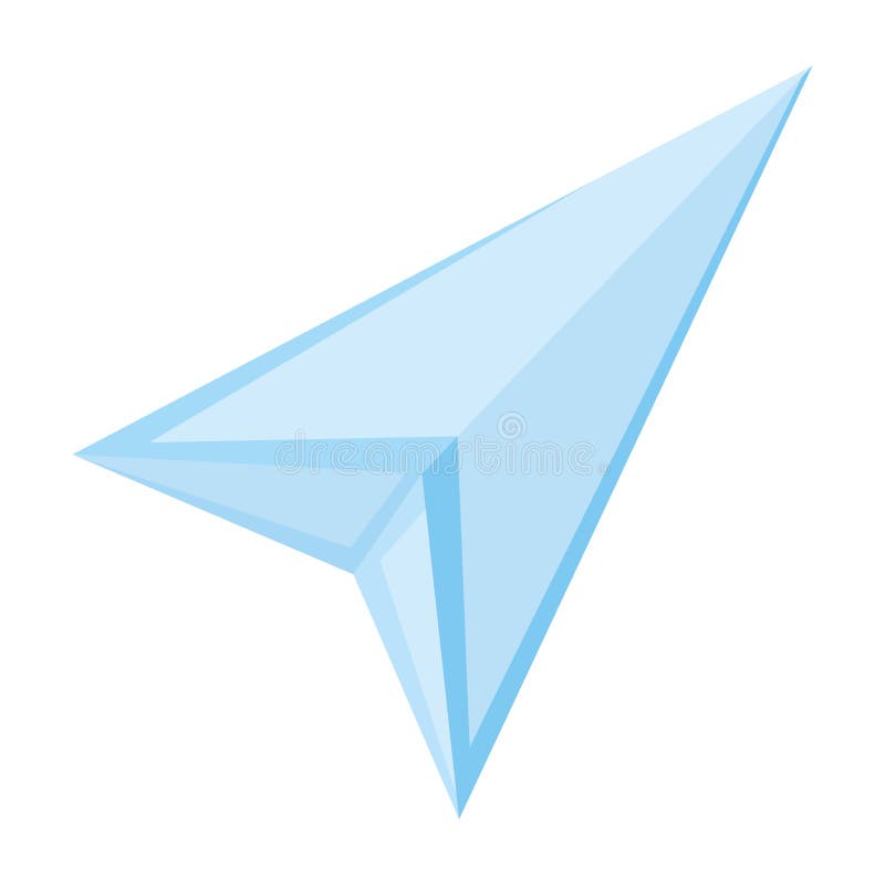 Isolated Map Arrow Icon Gps Flat Design Vector Stock Vector ...