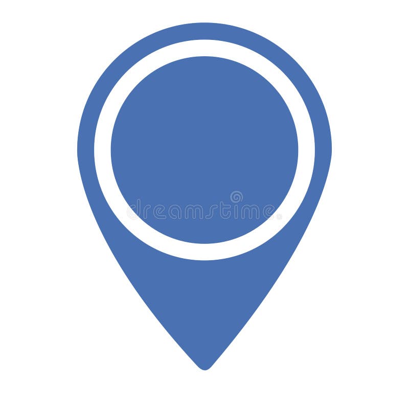 Isolated map pin stock vector. Illustration of navigation - 92690957