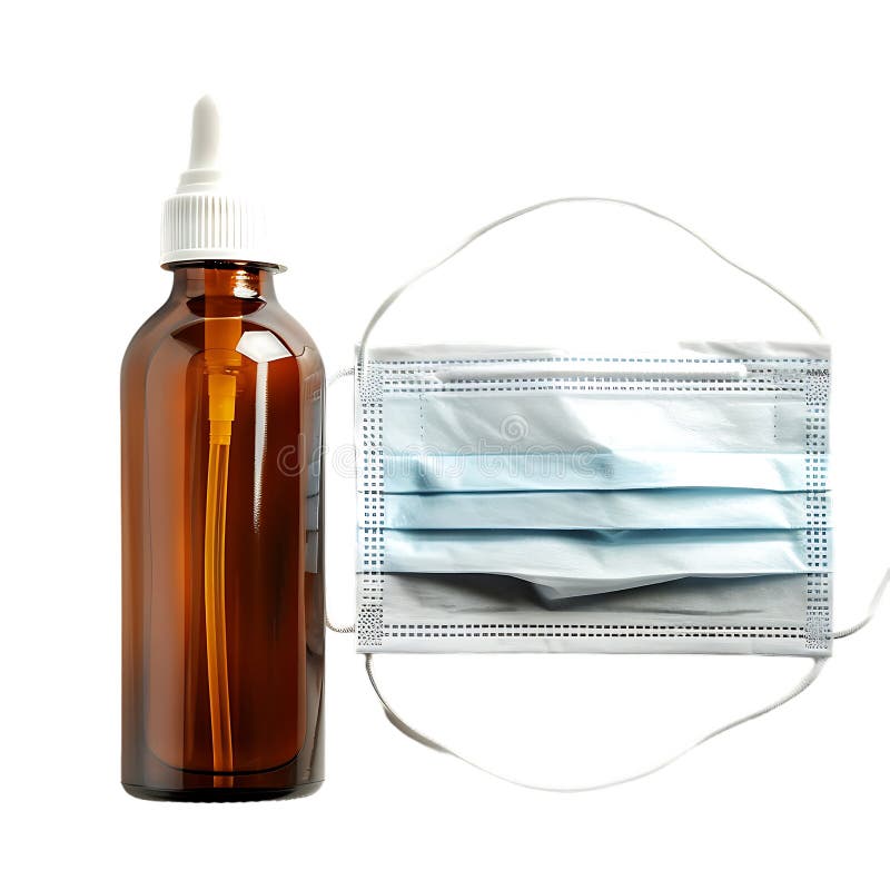 Over a Transparent Background, You Can See a Mop, Wipes, Spray Bottle ...