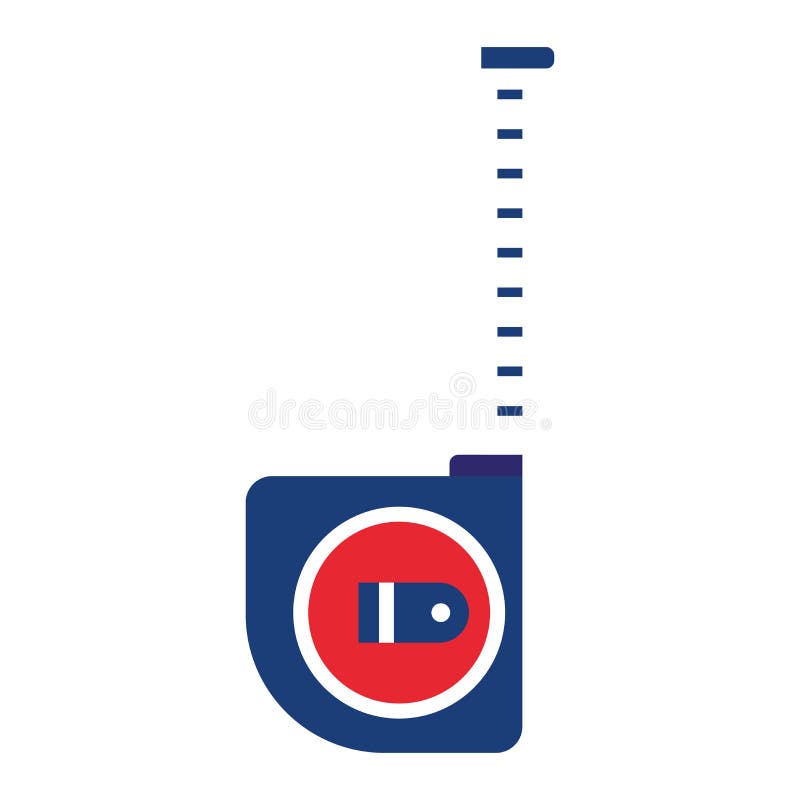 Isolated Measure Meter Icon Flat Design Vector Stock Vector ...