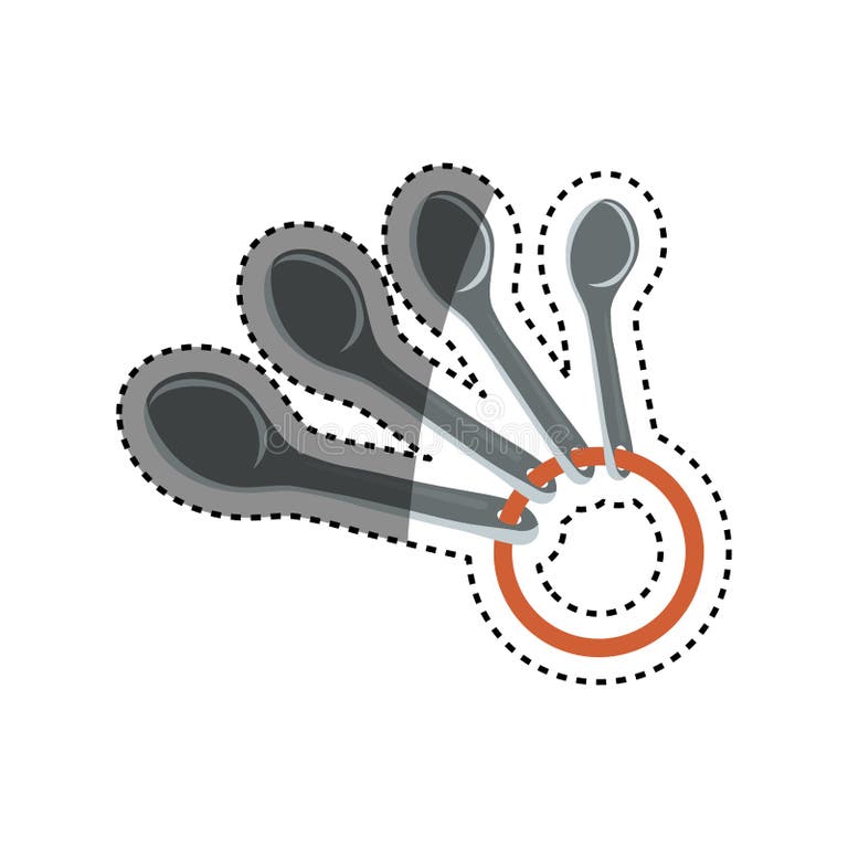 Measuring Spoons Stock Illustrations – 2,900 Measuring Spoons Stock ...