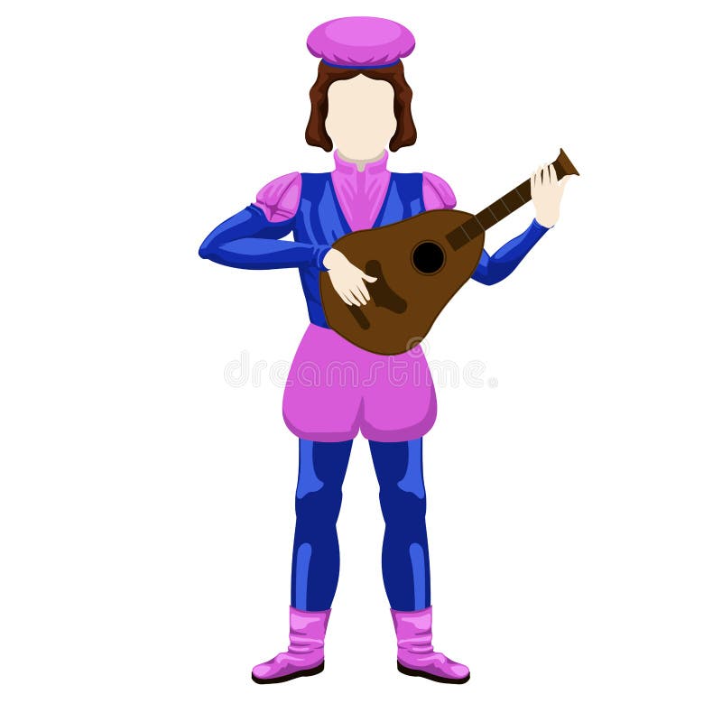 Medieval Bard Stock Illustrations – 187 Medieval Bard Stock ...