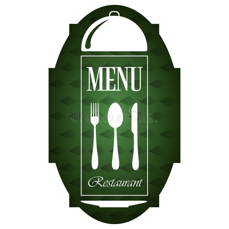 Isolated menu label stock illustration. Illustration of concept - 95920898
