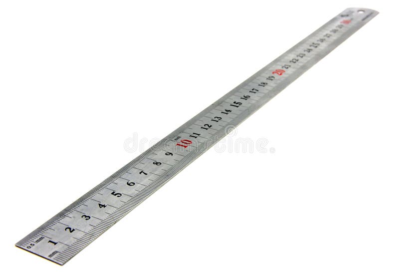 Metric steel ruler stock photo. Image of ruler, metric - 17011194