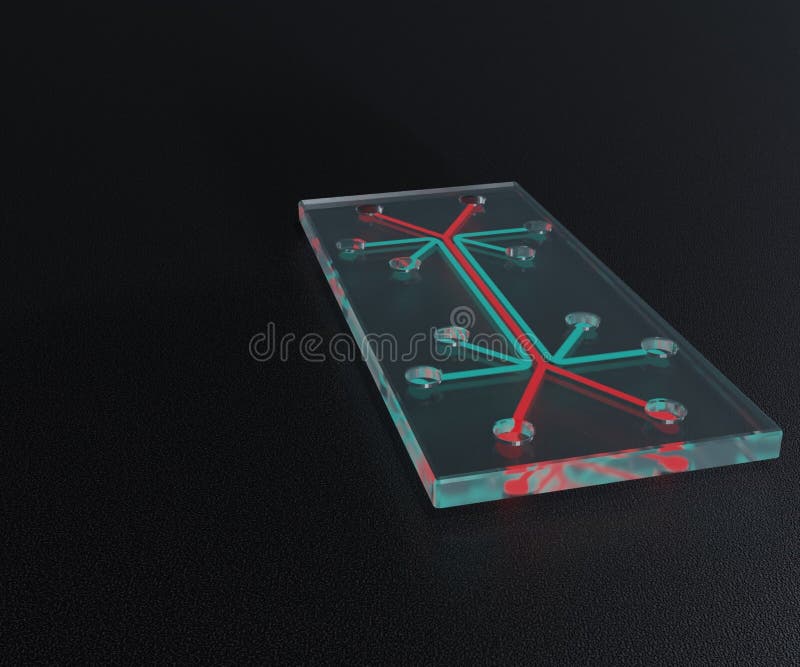 Microfluidic Chip is a Set of Micro-channels Etched or Molded into a ...