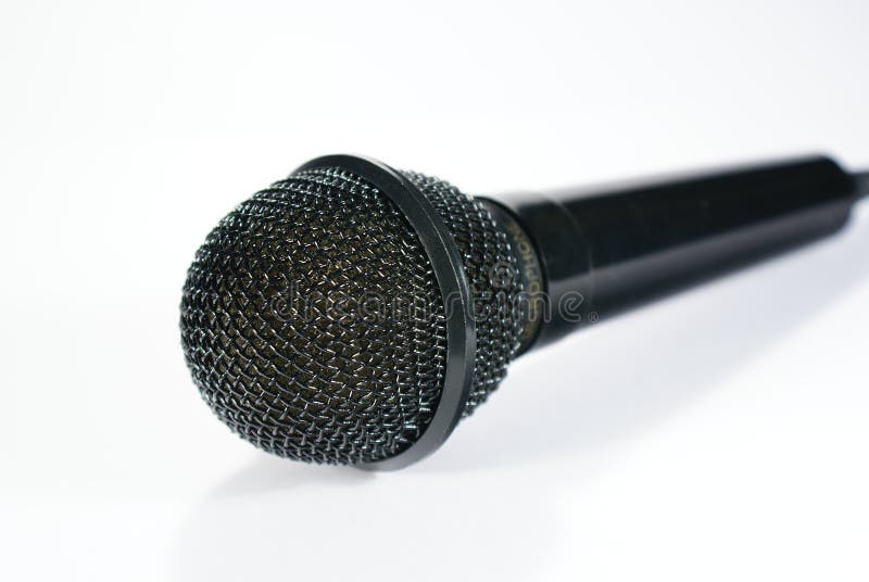 Isolated microphone stock photo. Image of voice, isolated - 7498416