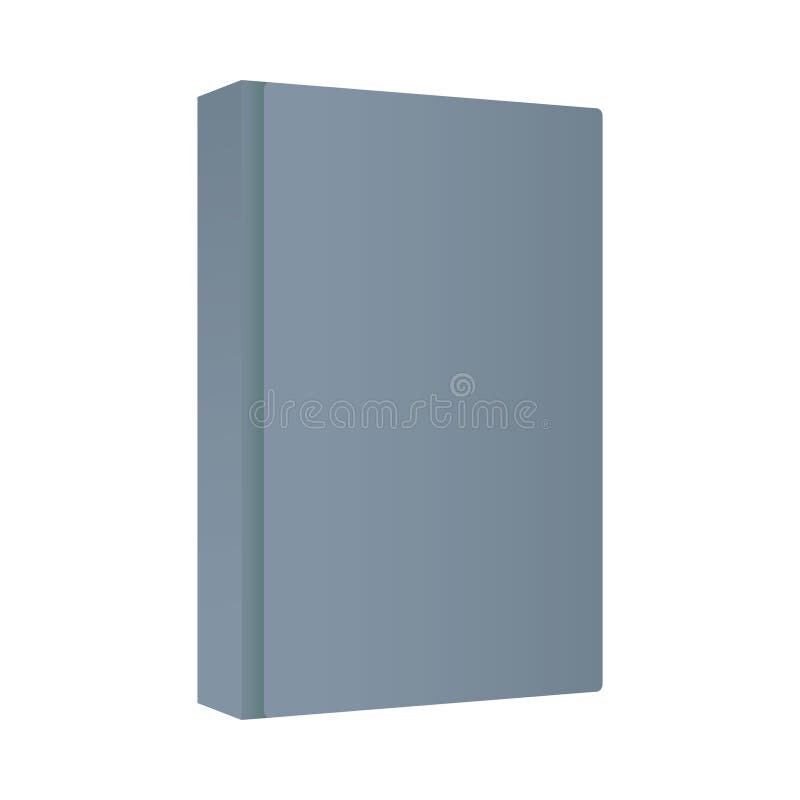 Isolated Mockup Blue Notebook Vector Design Stock Vector - Illustration ...