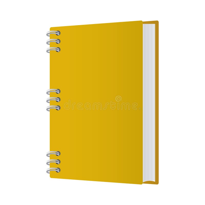Yellow Notebook with Template Hand-drawn Green Festive Bunting with ...