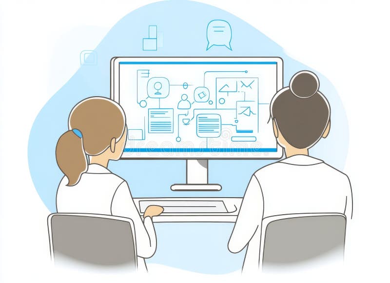 Isolated Modern Illustrations of UI UX Design Software in Cartoon Style ...