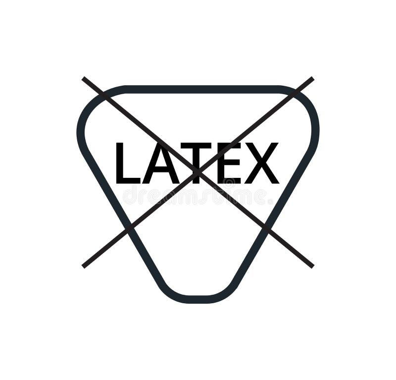 Isolated Monochromatic Latex Free Symbol Concept Of Packaging Stock