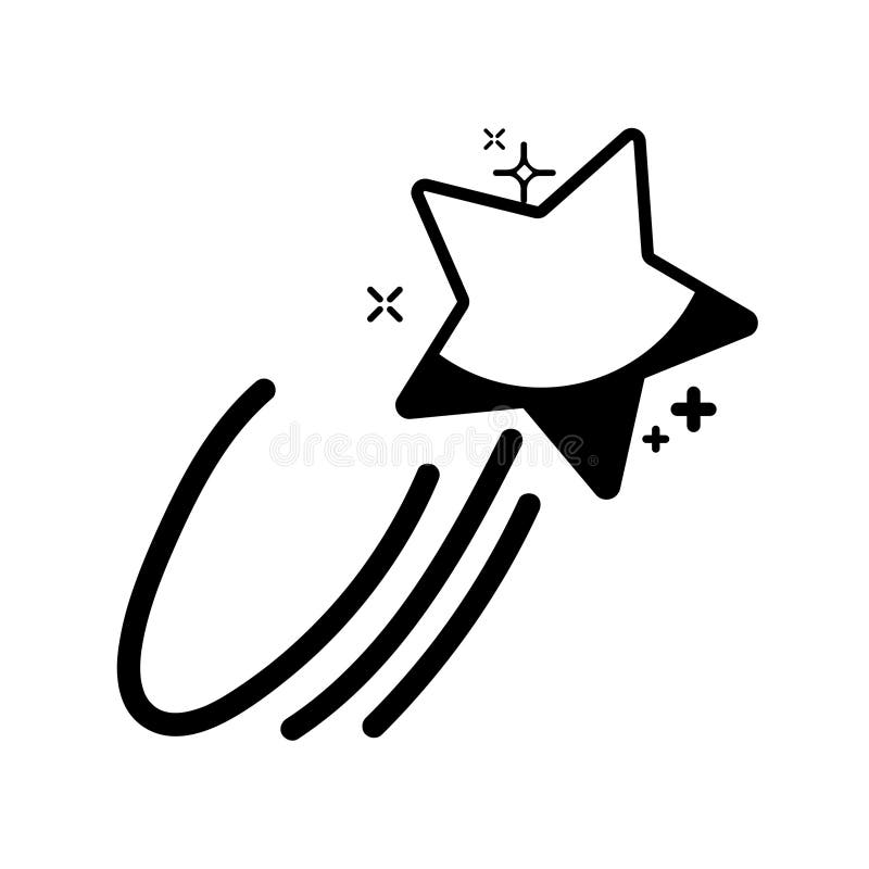 Isolated Monochrome Star Shape Icon Vector Stock Vector - Illustration ...