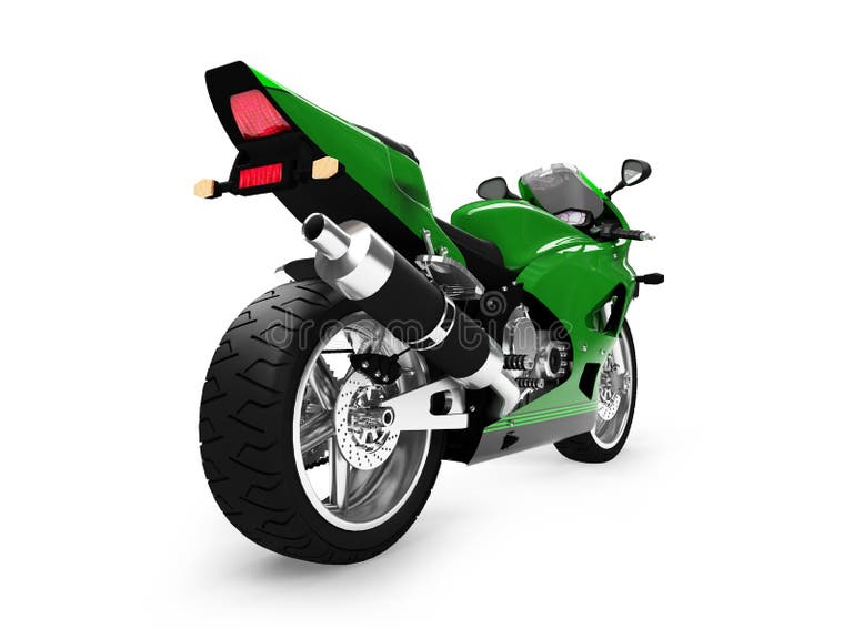 Motorbike Back View Stock Illustrations – 483 Motorbike Back View Stock ...
