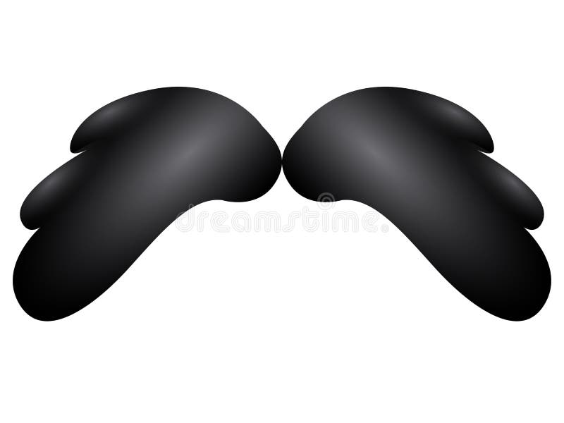 Isolated mustache icon stock vector. Illustration of moustache - 108199196