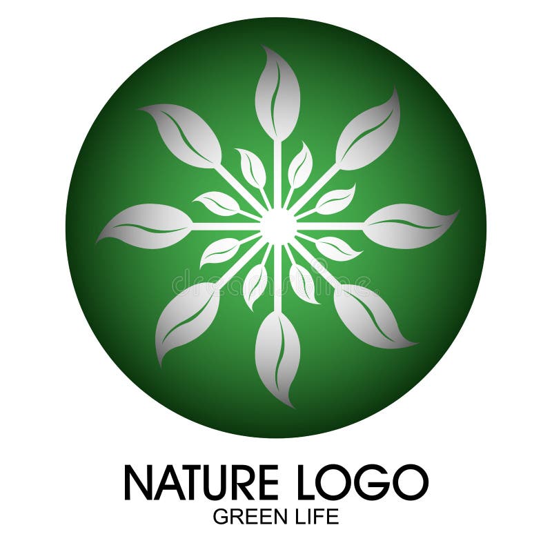Isolated nature logo stock illustration. Illustration of fresh - 88789334