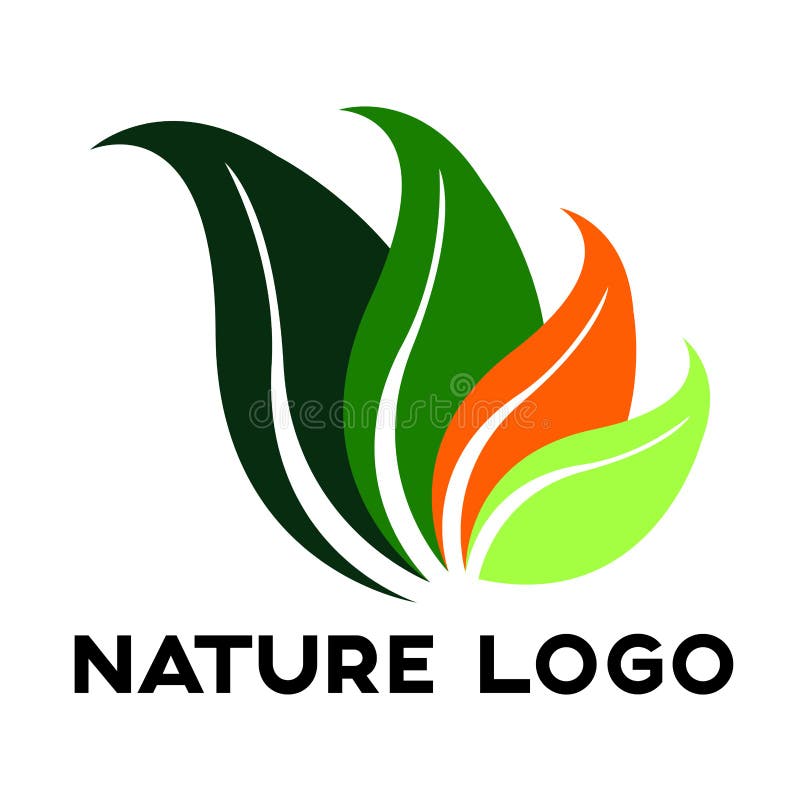 Isolated nature logo stock illustration. Illustration of graphic - 82212630