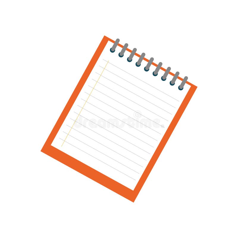 Isolated note paper stock illustration. Illustration of object - 84494575