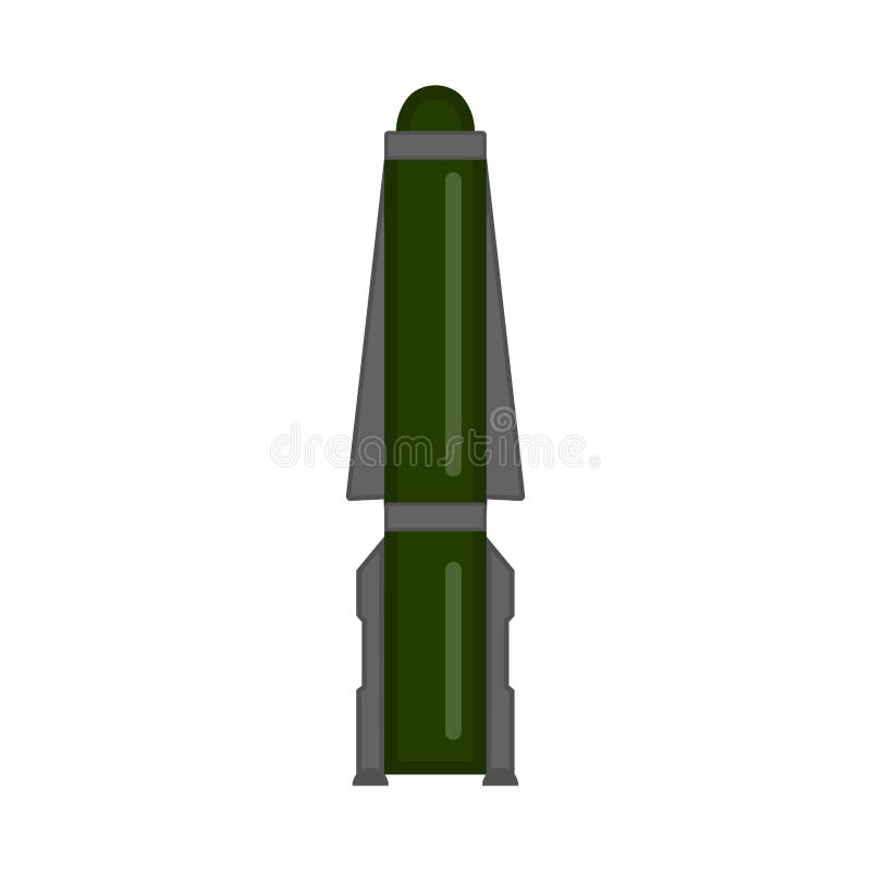 Nuclear Ballistic Missile Clipart