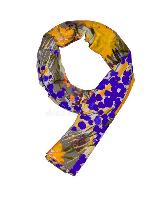 The Isolated Numbers from 1 To 10 Made of Fabric with Floral Print ...