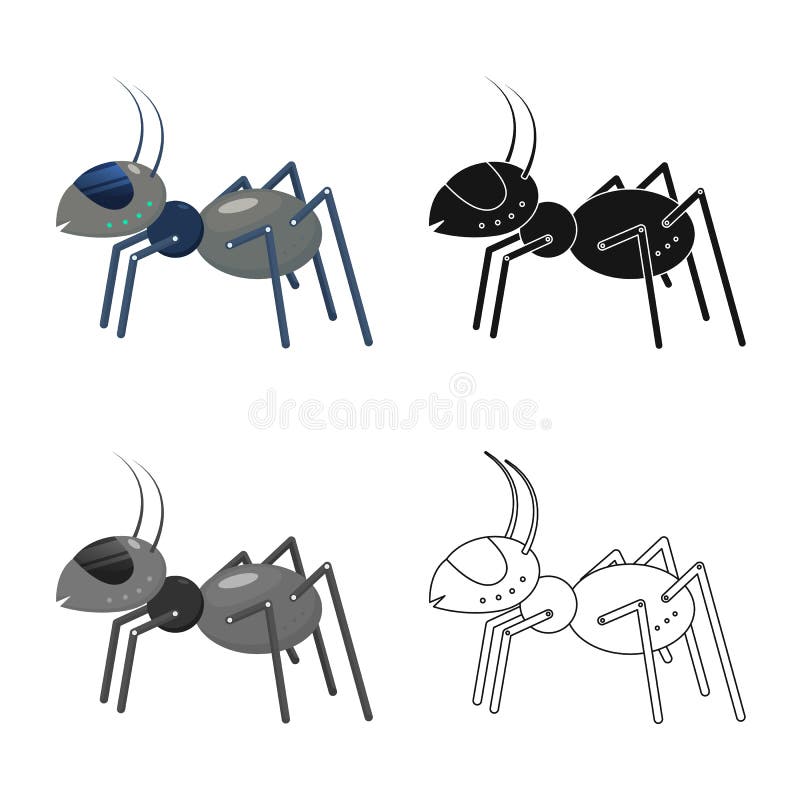 Robotic Ant Stock Illustrations – 280 Robotic Ant Stock Illustrations, Vectors & Clipart ...