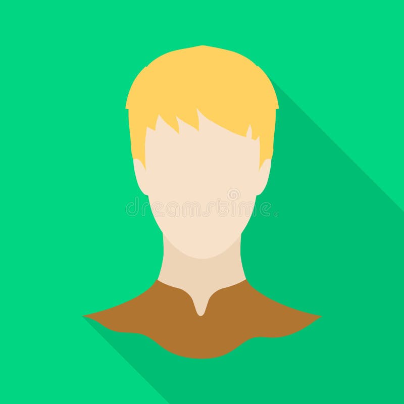 Isolated Object of Avatar and Dummy Icon. Set of Avatar and Image ...