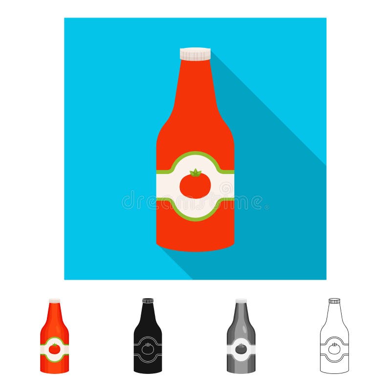 Ketchup sign stock vector. Illustration of insignia, catsup - 56092980