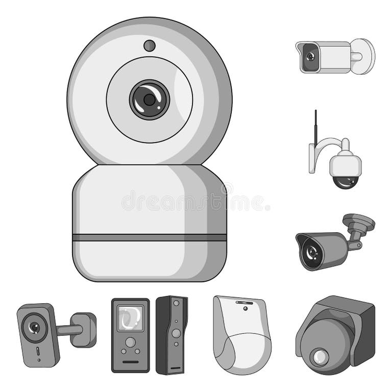 Wireless Cctv Camera Stock Illustrations – 4,926 Wireless Cctv Camera ...