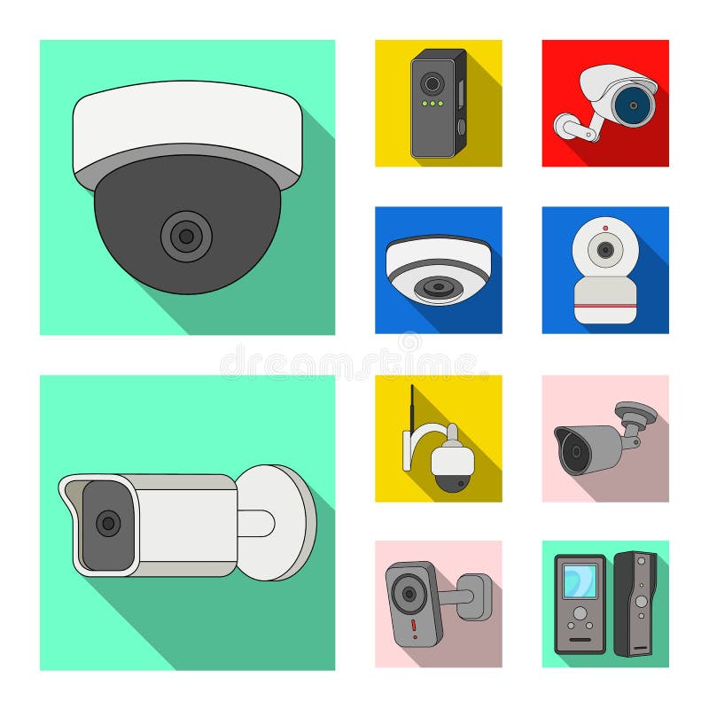 Motion Detector Flat Icon, Security And Guard Stock Vector ...