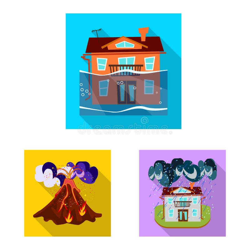 Isolated Object of Collapse and Environment Symbol. Collection of ...