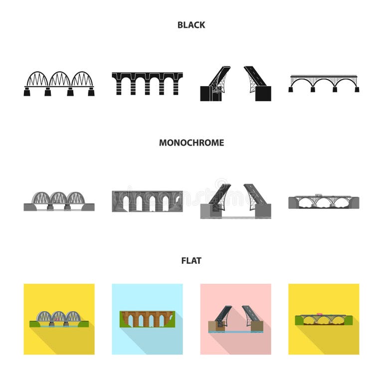 Vector Illustration of Connection and Design Symbol. Collection of ...