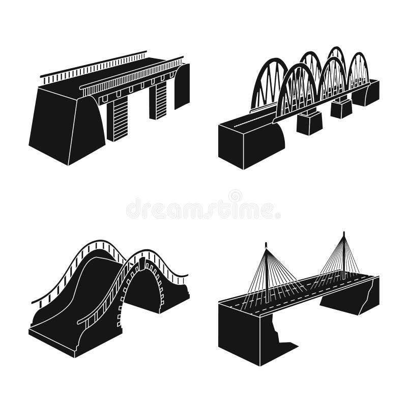 Isolated Object Of Construct And Side Symbol Collection Of Construct And Architecture Vector