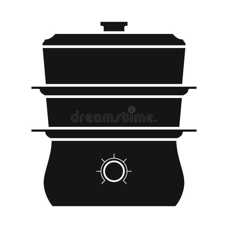 Isolated Object of Crockpot and Cooker Logo. Graphic of Crockpot and ...