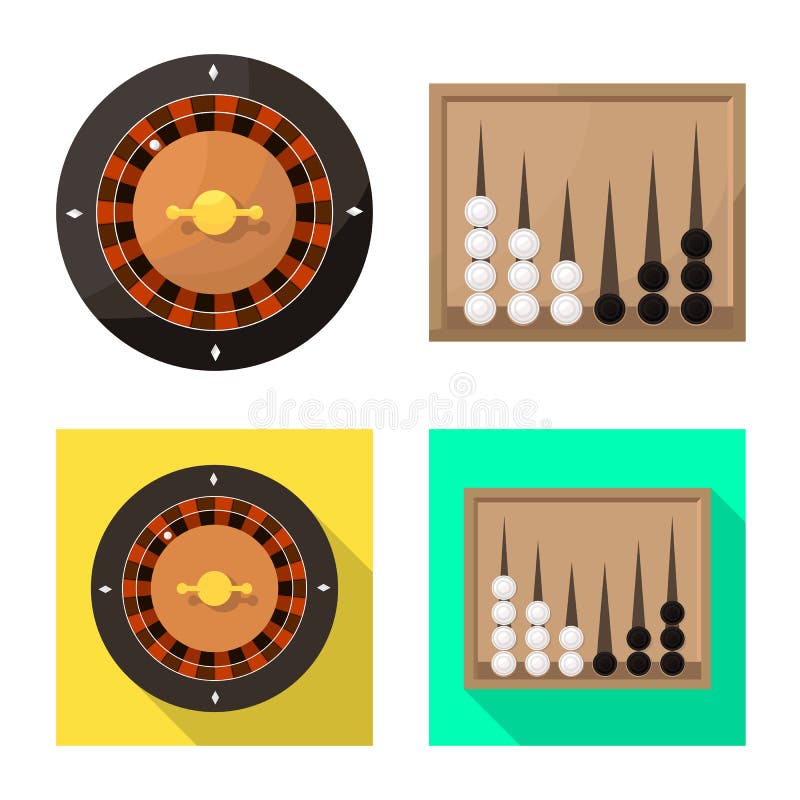 Isolated Object of Entertainment and Competition Icon. Collection of ...