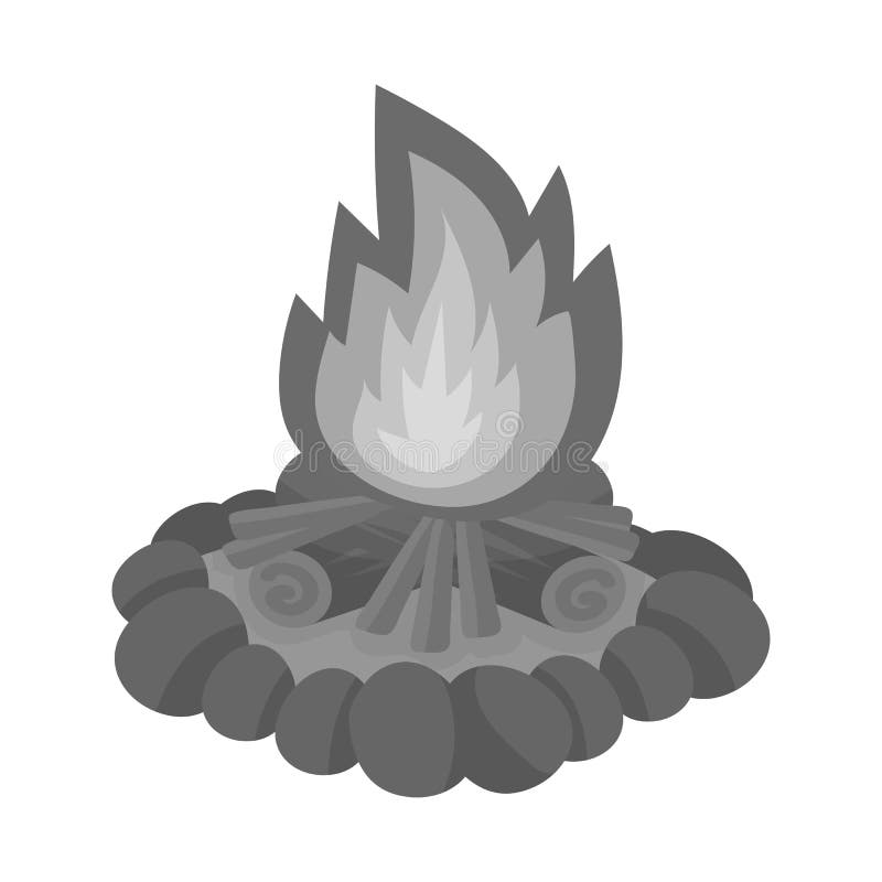 Isolated Object of Flame and Light Icon. Set of Flame and Fire Vector ...