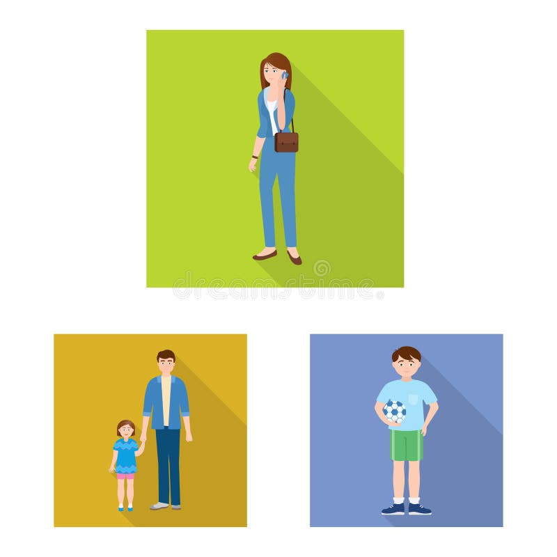 Isolated Object of Generation and Happy Symbol. Set of Generation and ...