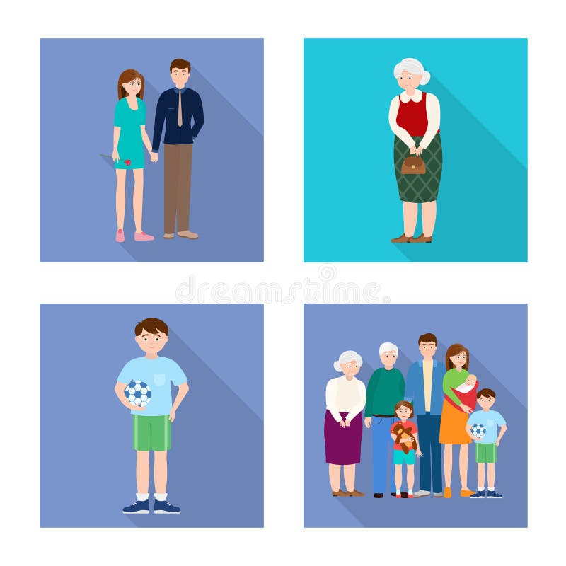 Isolated Object of Generation and Happy Symbol. Set of Generation and ...