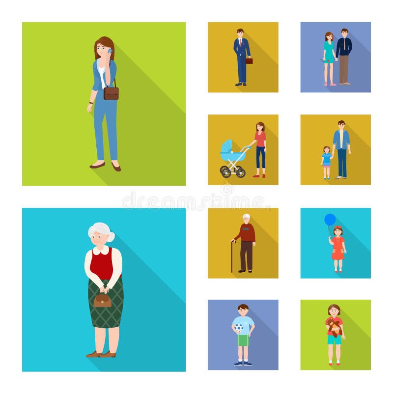 Isolated Object of Generation and Happy Symbol. Set of Generation and ...