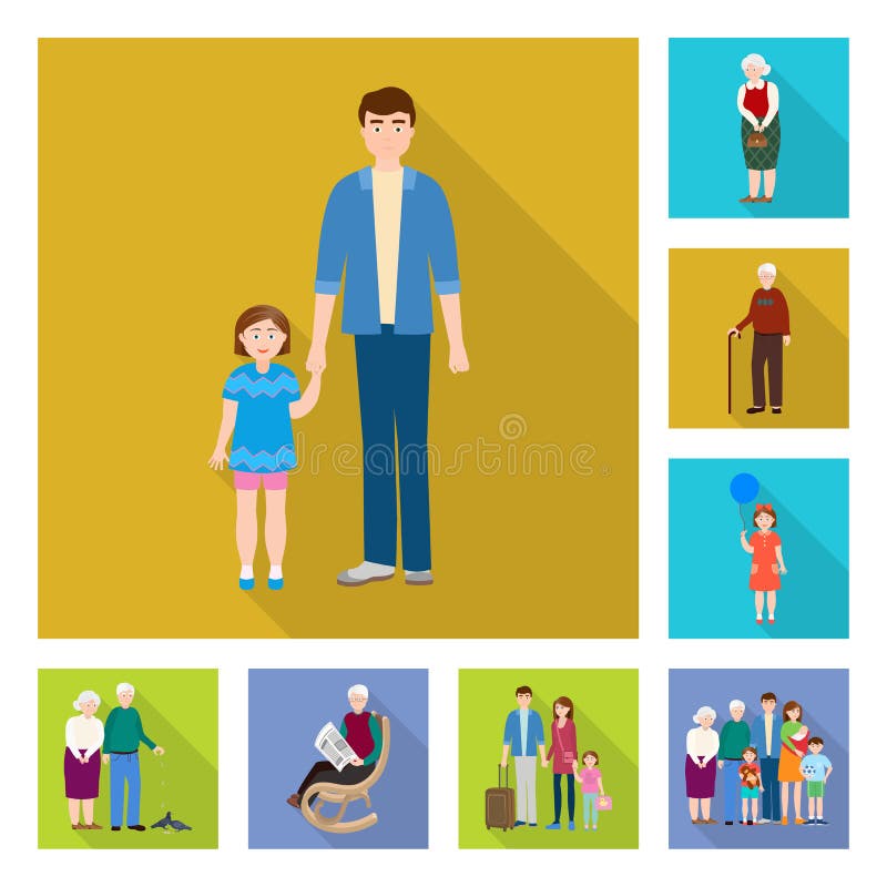 Isolated Object of Generation and Happy Symbol. Set of Generation and ...