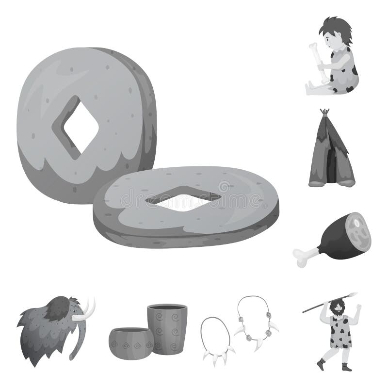 Isolated Object of History and Era Symbol. Collection of History and ...