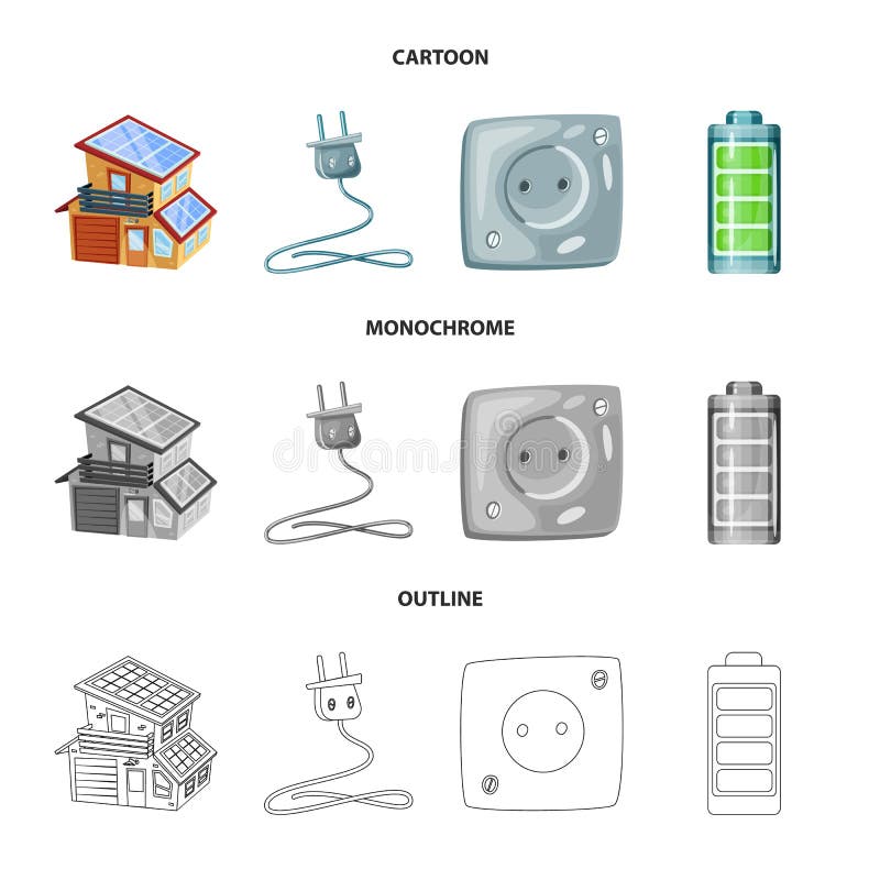 Isolated Object of Innovation and Technology Sign. Set of Innovation ...