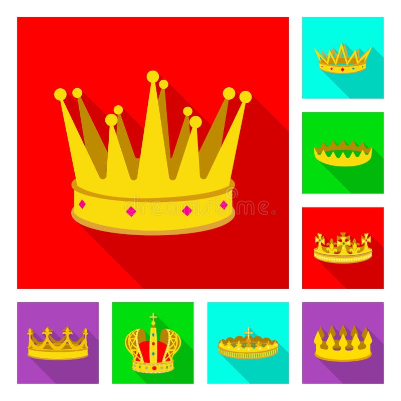 Isolated Object of Medieval and Nobility Icon. Set of Medieval and ...
