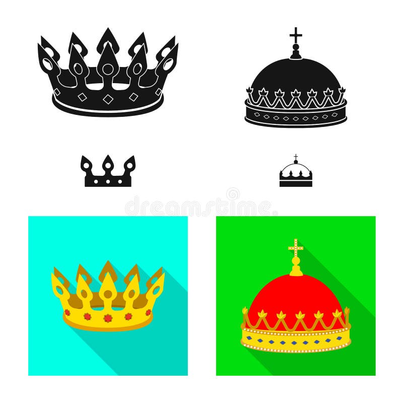 Isolated Object of Medieval and Nobility Logo. Collection of Medieval ...