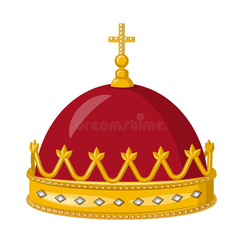 Isolated Object of Monarchy and Gold Logo. Set of Monarchy and Heraldic ...