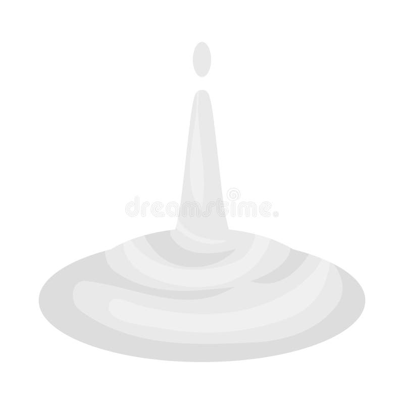 Vector Illustration of Puddle and Milk Logo. Set of Puddle and Drip ...