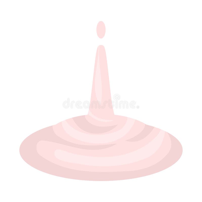 Isolated Object of Puddle and Milk Sign. Collection of Puddle and Drip ...