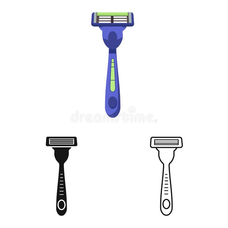 Vector Illustration of Razor and Tools Logo. Collection of Razor and ...