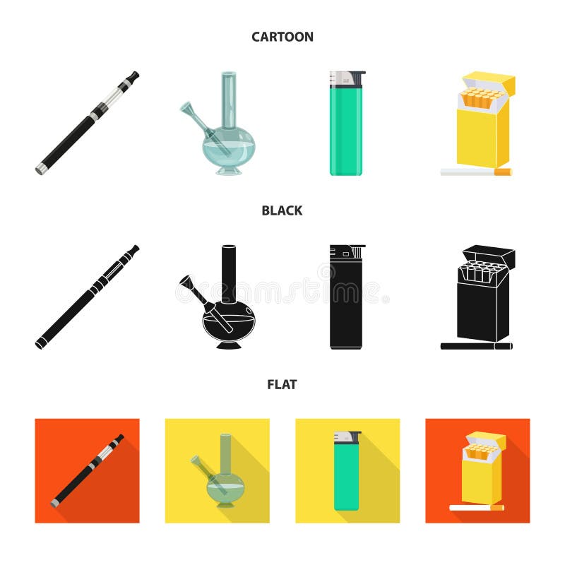 Vector Illustration of Refuse and Stop Icon. Set of Refuse and Habit ...