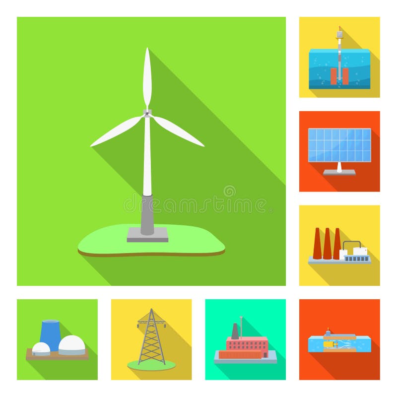Isolated Object of Source and Environment Sign. Set of Source and Bio Vector Icon for Stock ...