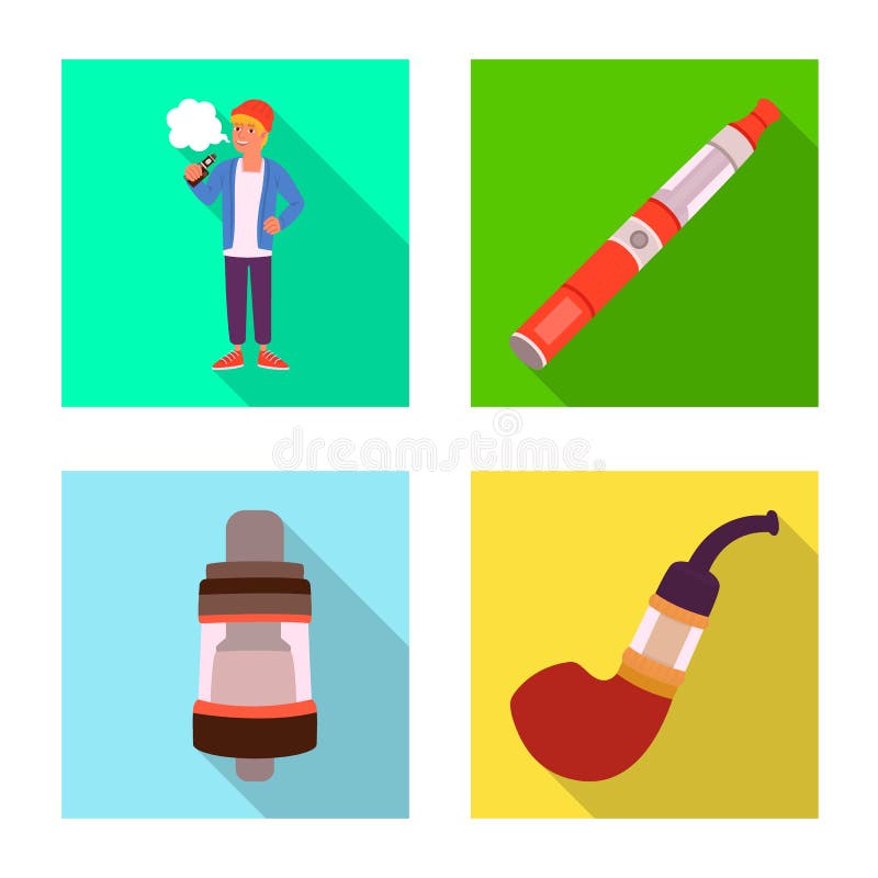 Vector Illustration of Technology and Taste Sign. Set of Technology and ...