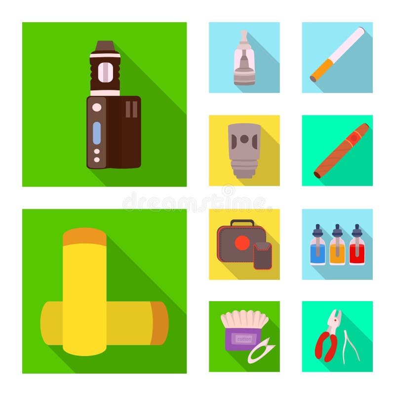 Vector Illustration of Technology and Taste Icon. Collection of ...